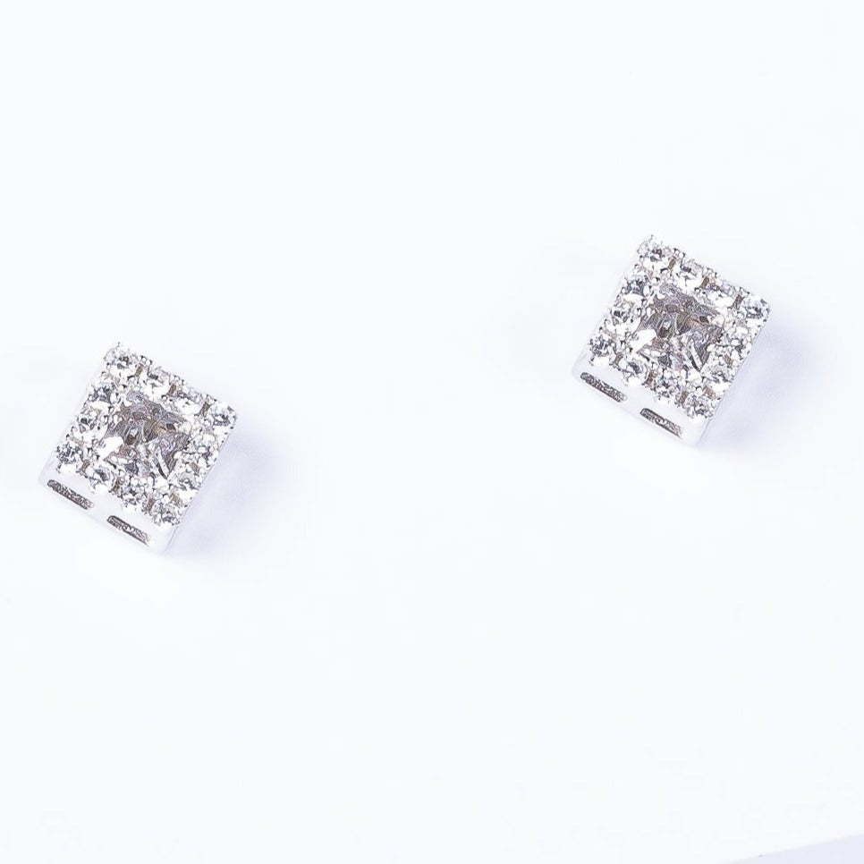 Aro Square Tiny Stud